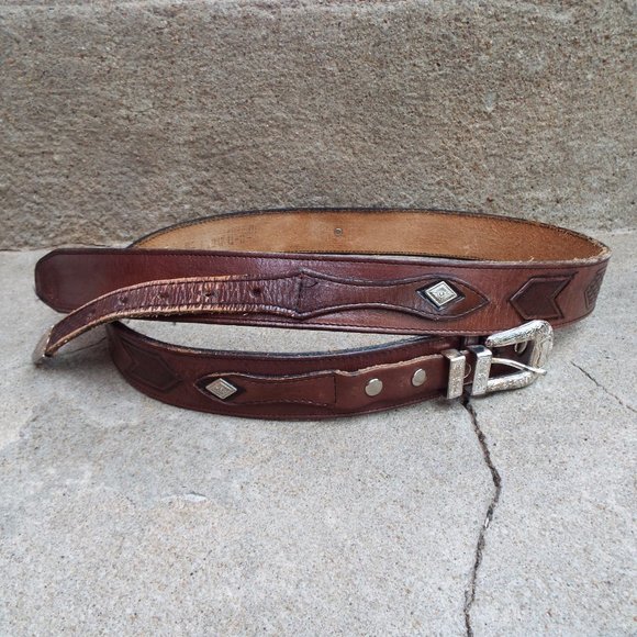 3D | Accessories | 3d Belt Company Womens Leather Western Belt Sz 38 ...